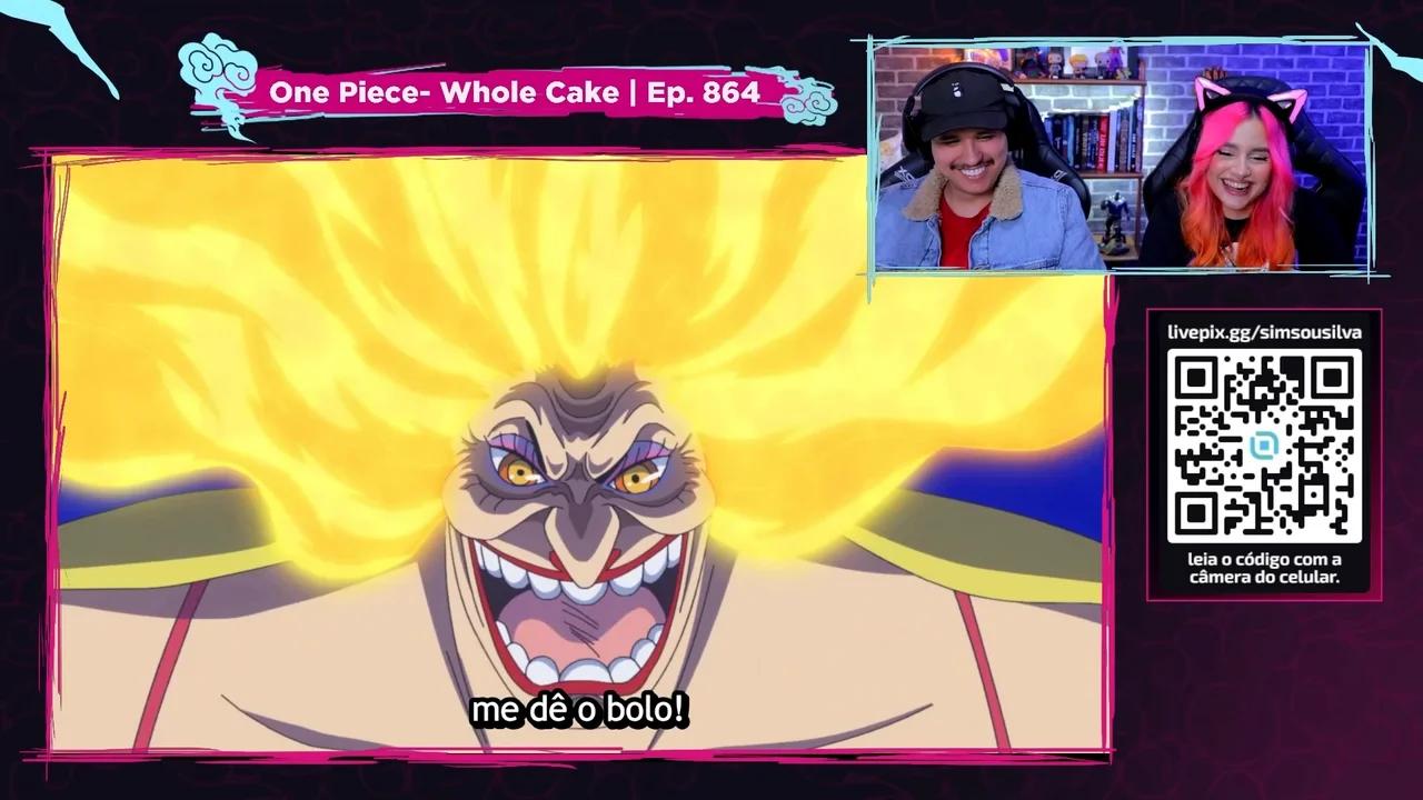ONE PIECE EP 864 | REACT LARIE E SILVA (CORTE DA LIVE)