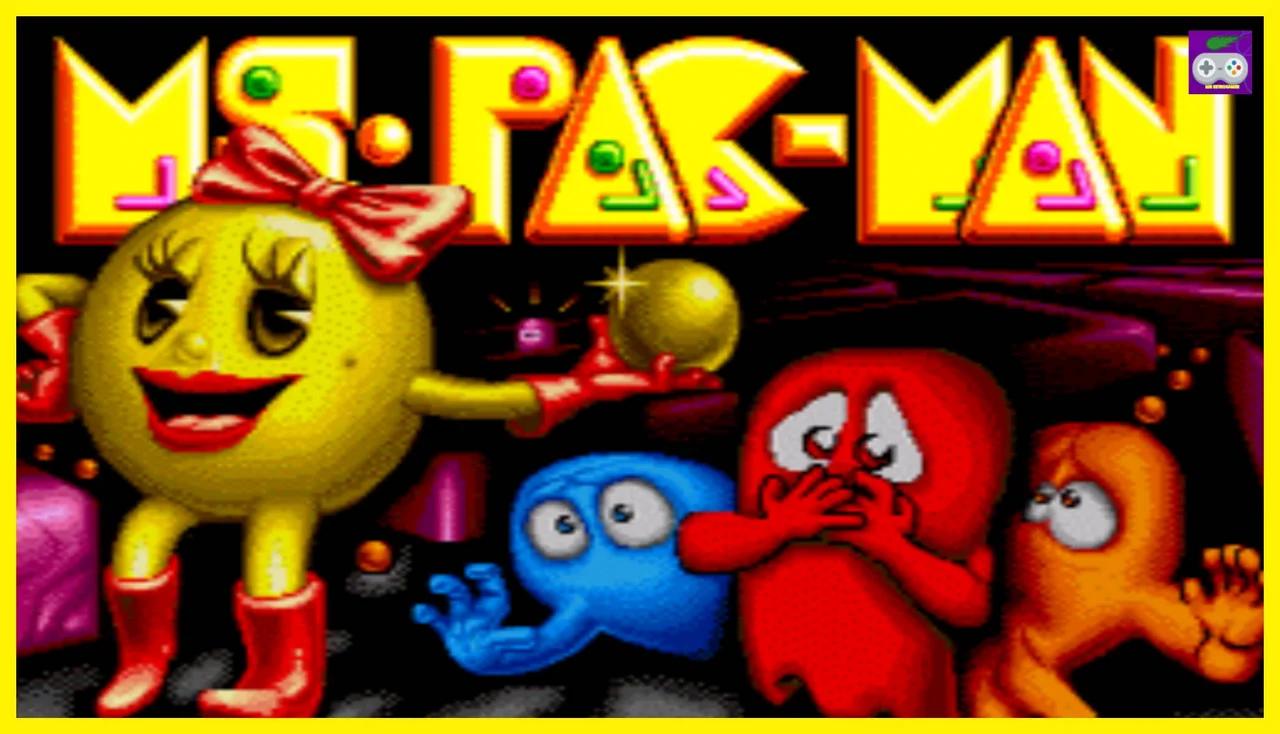 Ms. Pac-Man [ NES ] GamePlay