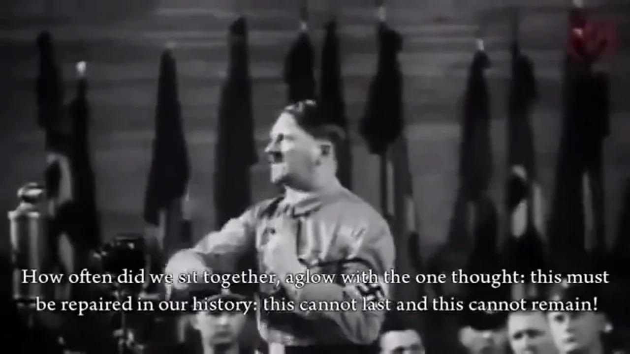 Adolf Hitler Response To Churchills Push For War