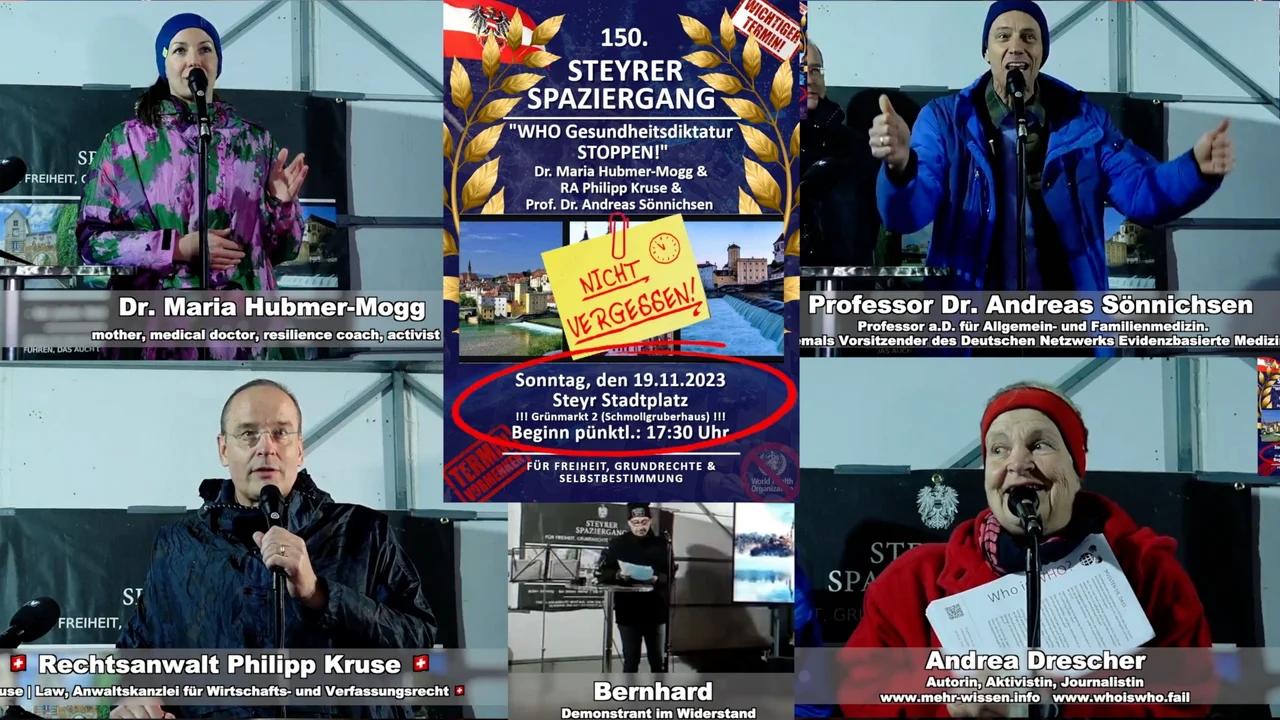 Maria Hubmer-Mogg, Philipp Kruse, Andreas Sönnichsen, Andrea Drescher ...