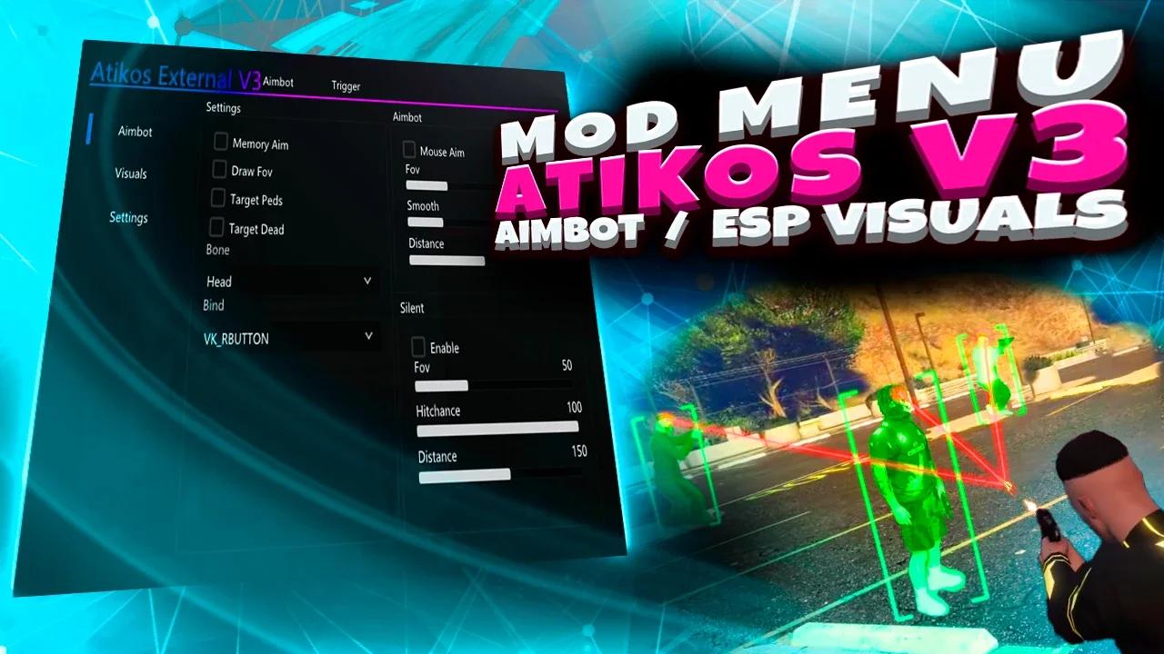 Mod Menu Fivem Akitos | Aimbot,ESP Visuals,Silent Aim +| Fov Download Free/Gratuito | UNDETECTED