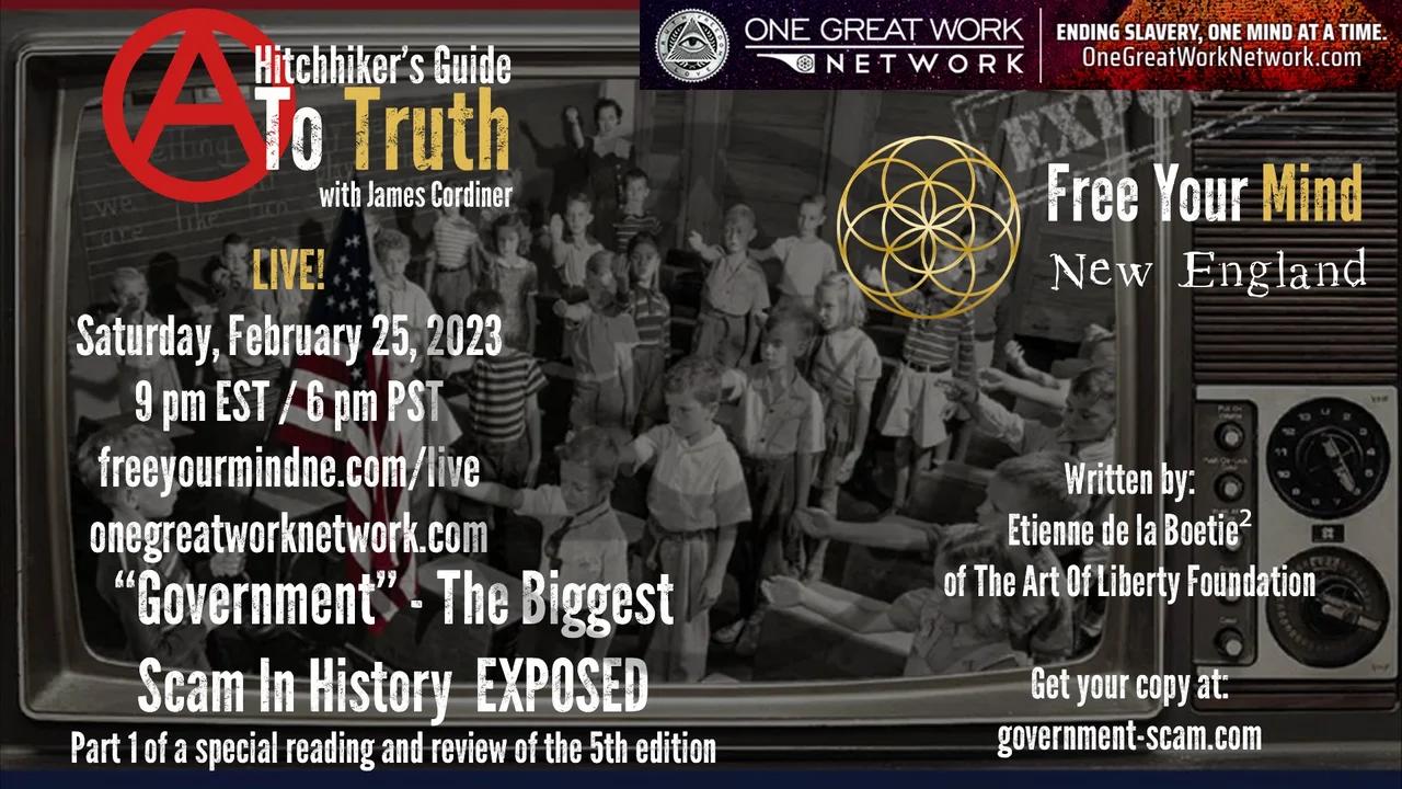 "Government" The Biggest Scam in History EXPOSED -revisited pt. 1-
