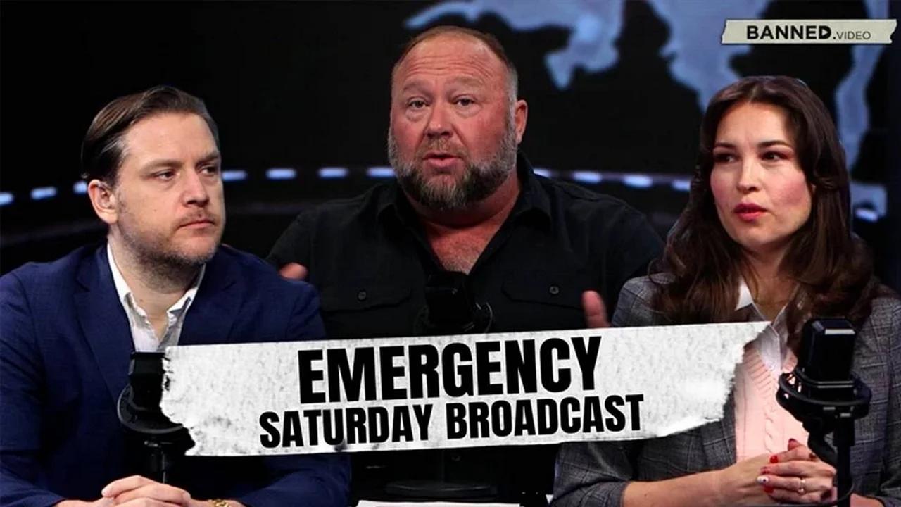 Saturday Emergency Broadcast: Alex Jones & Guests • New World Order ...