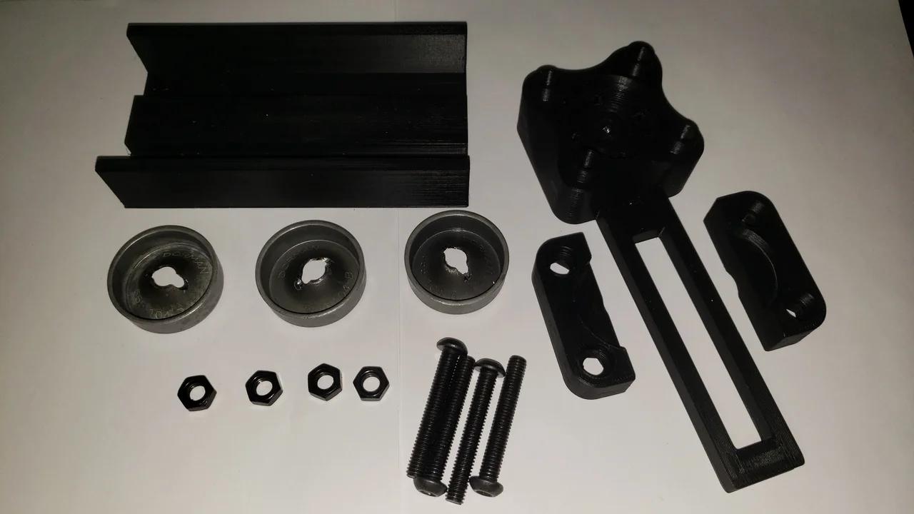 34.3mm Freeze Plug Clipping Jig and Guide Block