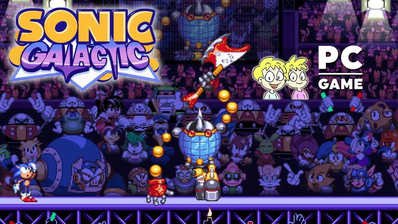 Sonic Galactic demo 2 - PC Game Playthrough #BennyBros🎮