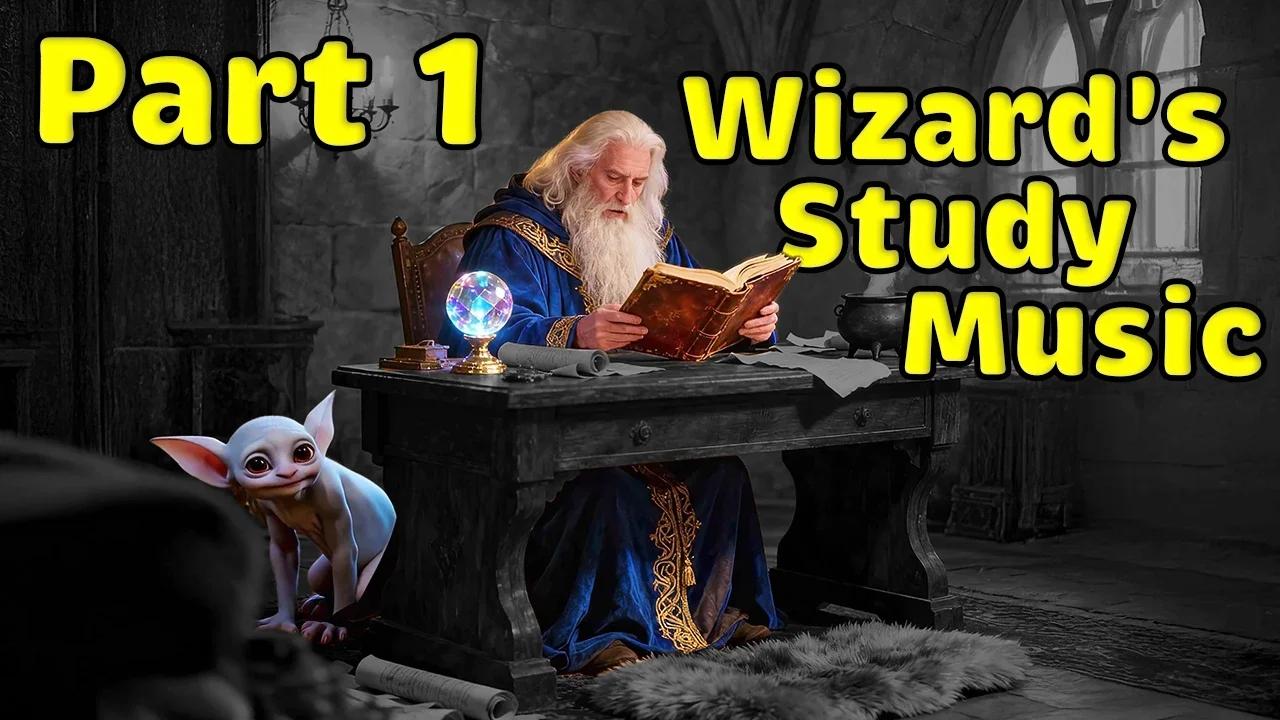 Medieval Wizard Reading Ancient Spells - Epic Dark Orchestral Fantasy ...