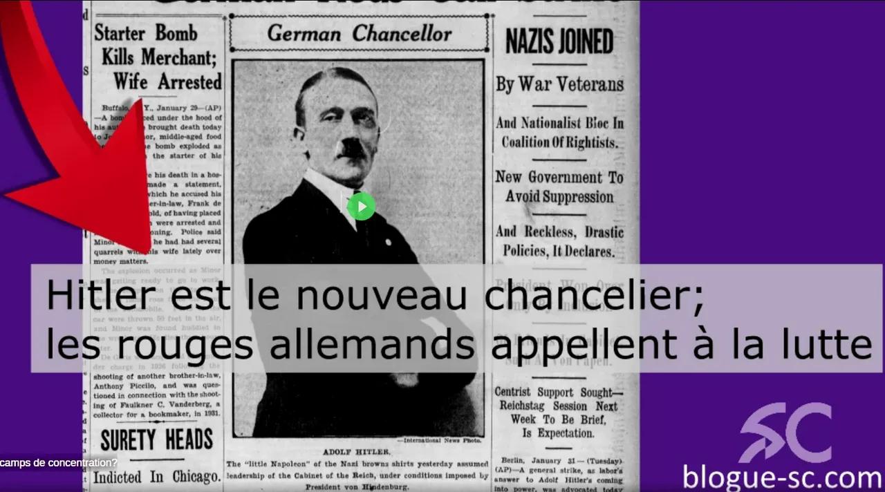 Vincent Reynouard : 1933 : pourquoi Hitler a-t-il créé des camps de ...