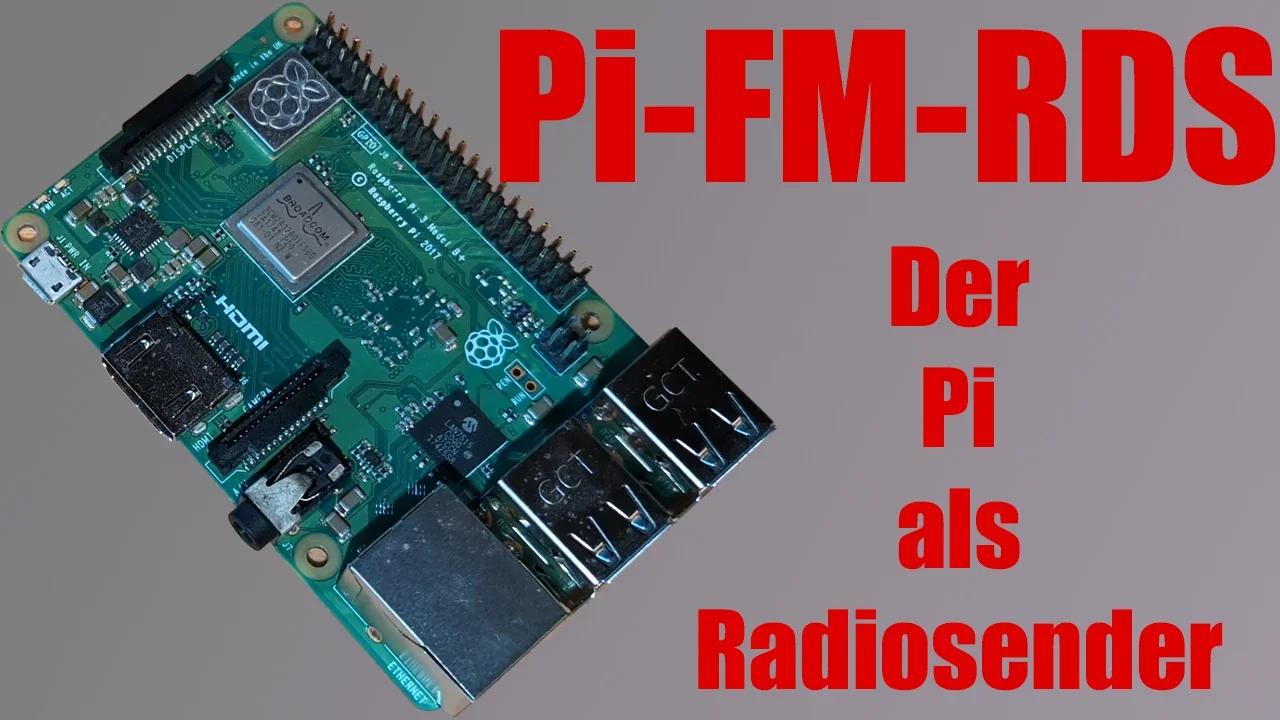 [TUT] Pi-FM-RDS - Der Raspberry Pi als Radiosendestation [DE | FullHD]