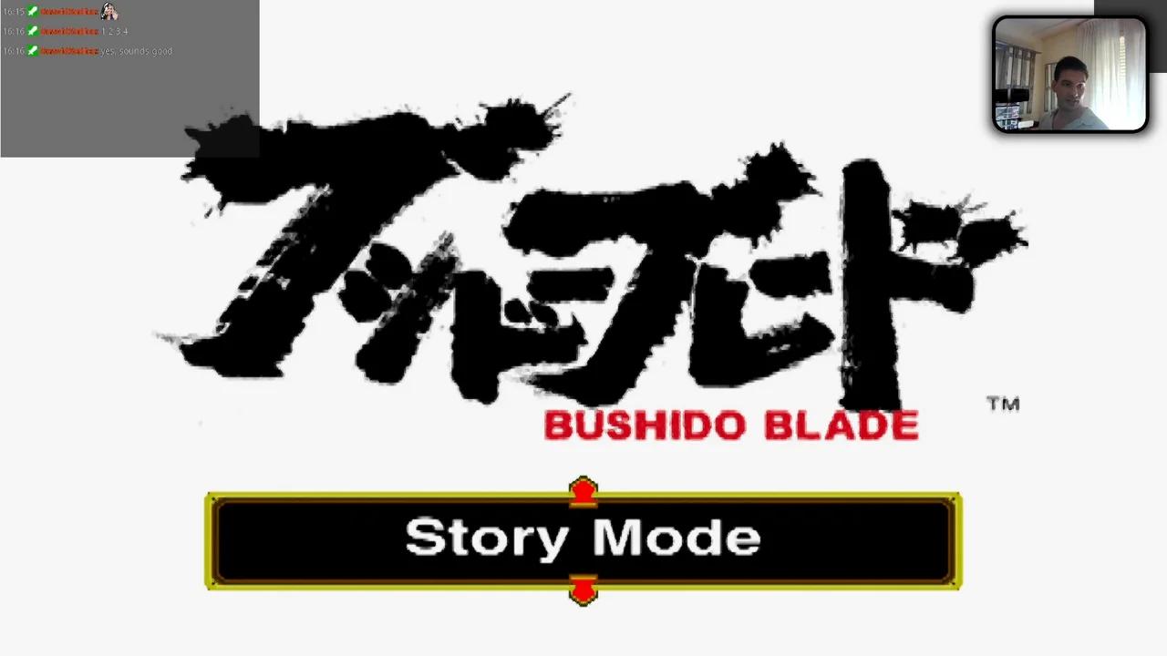 Let's try Bushido Blade (PS1⧸PSX)