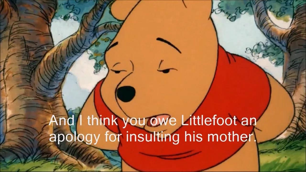 Pooh's Adventures of The Land Before Time - Tar Monster and Sharptooth ...