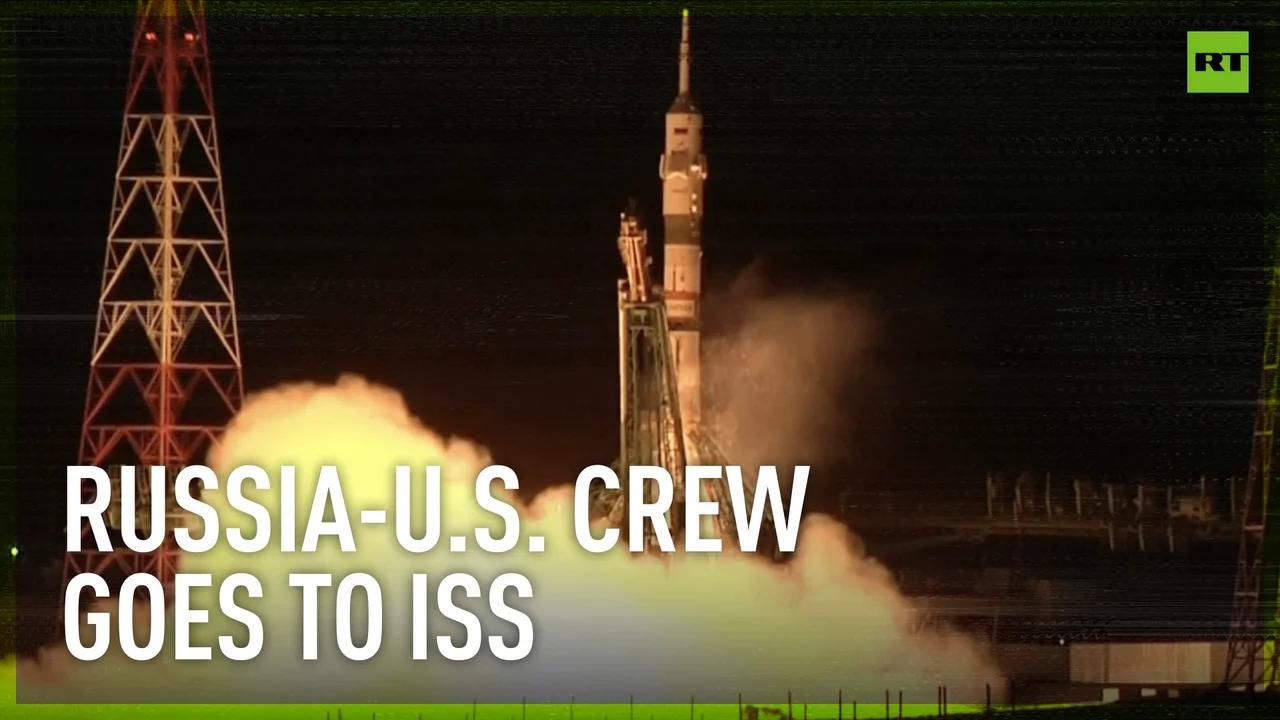 Soyuz MS-26 spacecraft with Russian-American crew blasts off to ISS