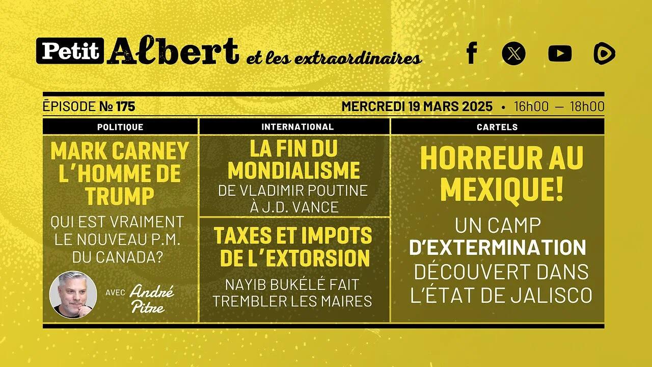 Petit Albert et les extraordinaires Épisode #175 - Avec André Pitre