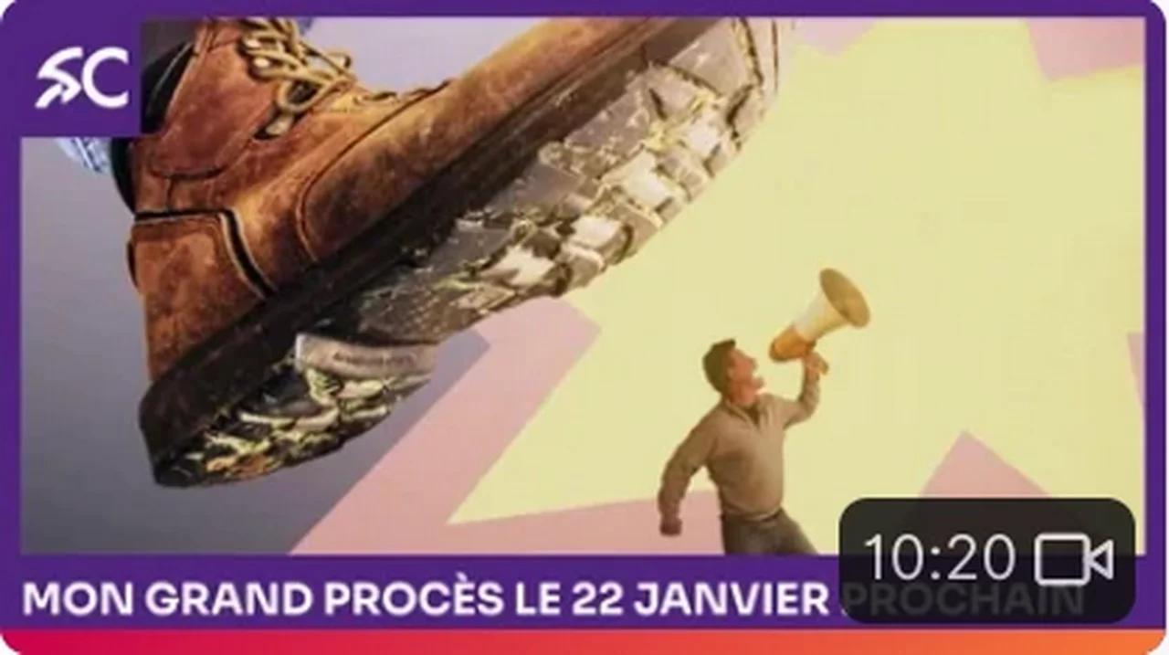 Mon grand procès le 22 janvier prochain