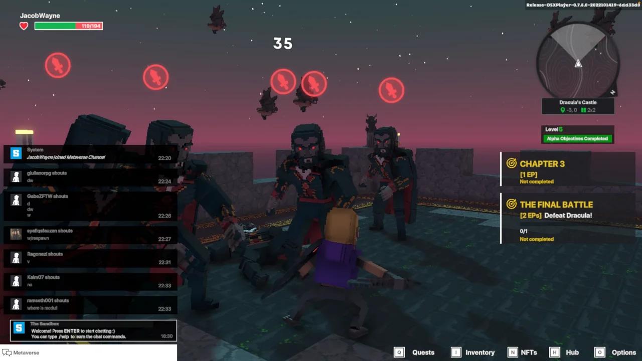 The Sandbox - Alpha Season 3 - Dracula's Castle (All 34 Quests!)