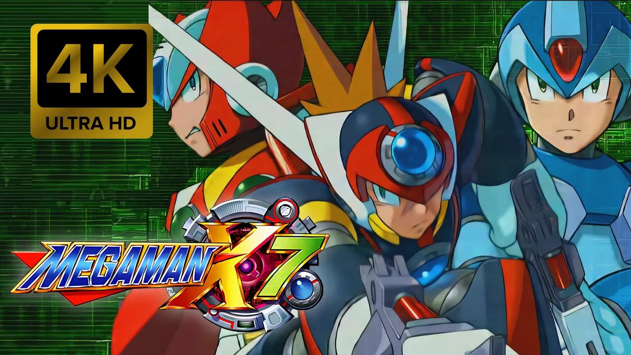 Mega Man X7 (Rockman X7) Opening [4K 60FPS Remastered]