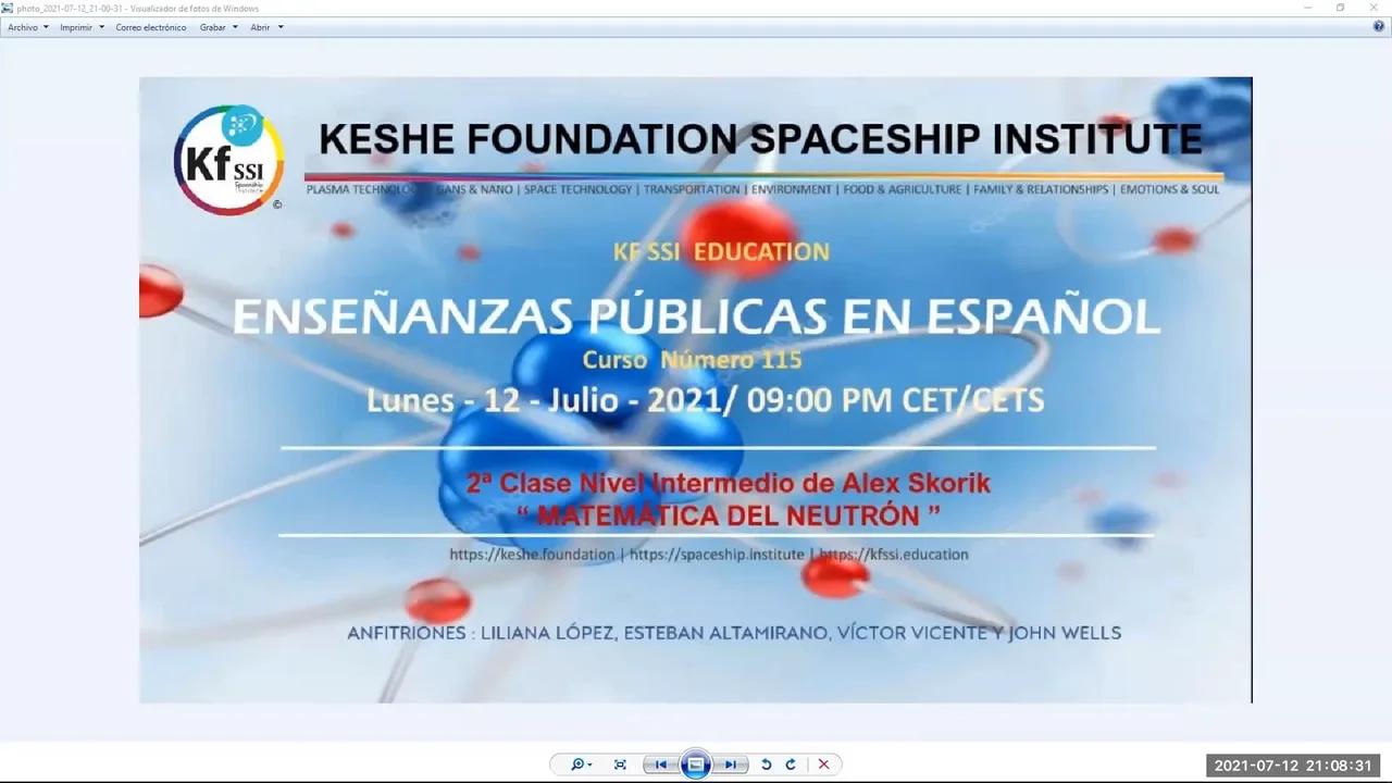 Taller 115° 2° clase intermedia de Alex matemática del neutrón