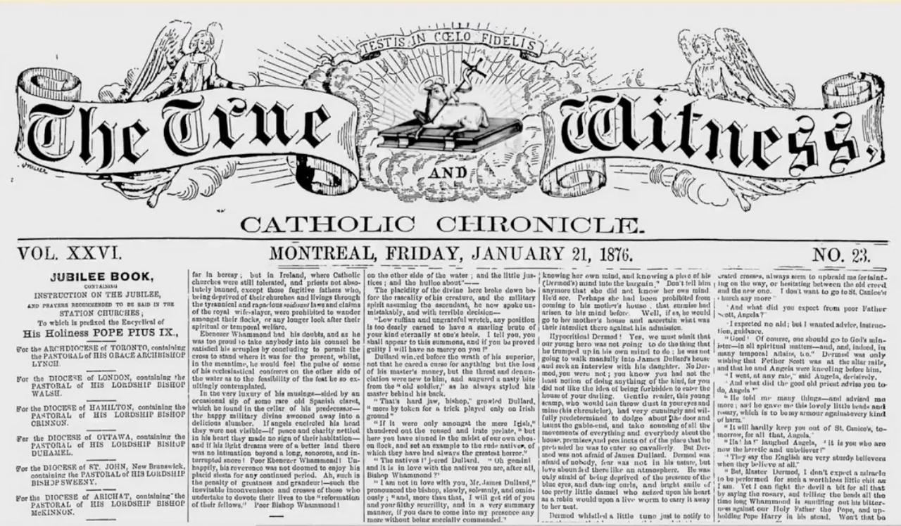 Historic Newspaper Article from 1876 - 'The Jewish Conspiracy ...