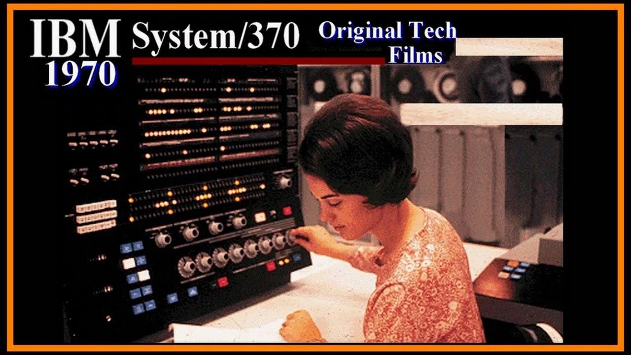 Computer History Ibm System⁄370 Mainframe Original Technical Announcements 1970 Data Processing