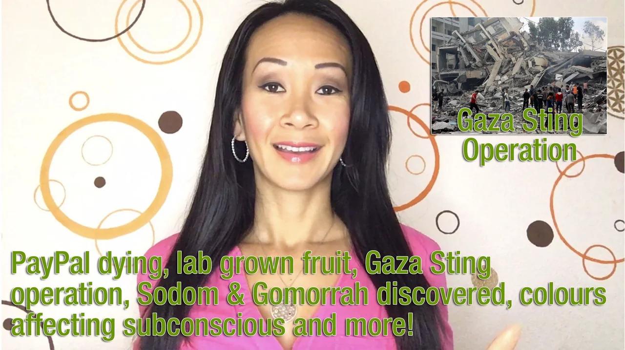 PayPal dying, lab grown fruit, Gaza Sting operation, Sodom & Gomorrah discovered, colours ...