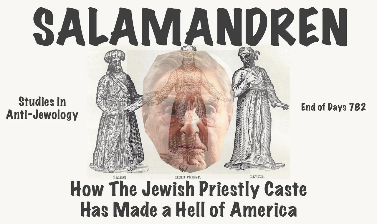 How the Jewish Priestly Caste Has Made a Hell of America (Studies in ...