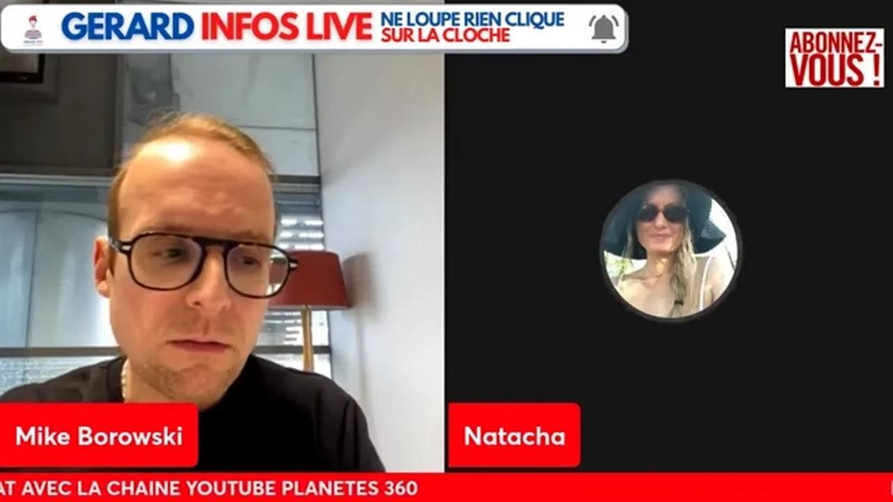 LIVE EXCLUSIF _ NATACHA REY Journaliste revient ! Gérard Info