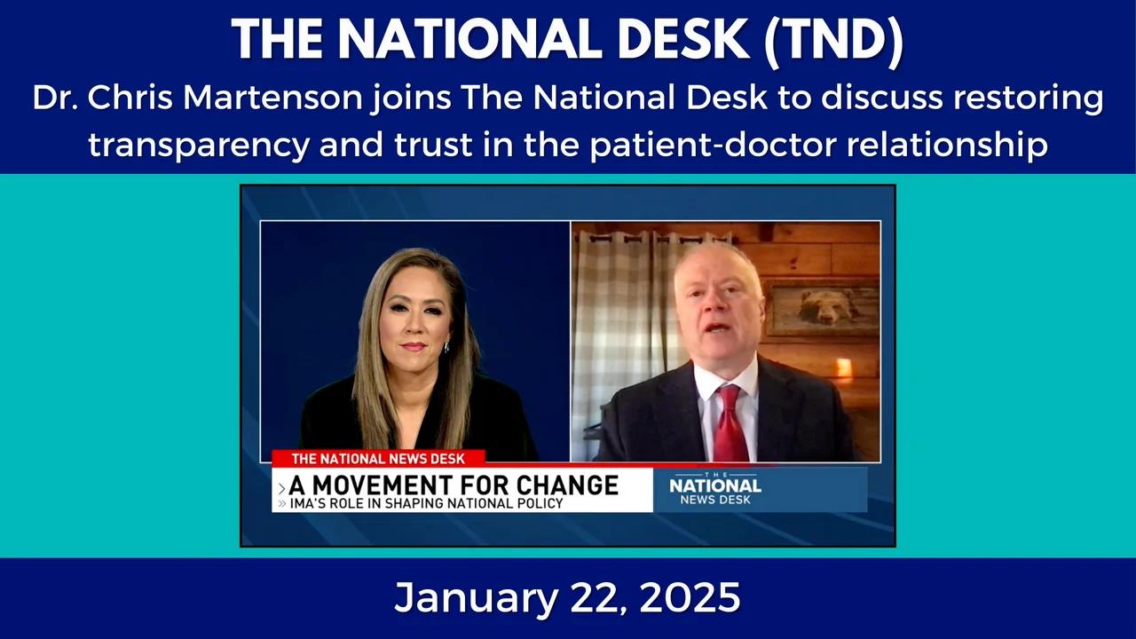 Dr. Chris Martenson Joins The National Desk to Discuss Restoring ...