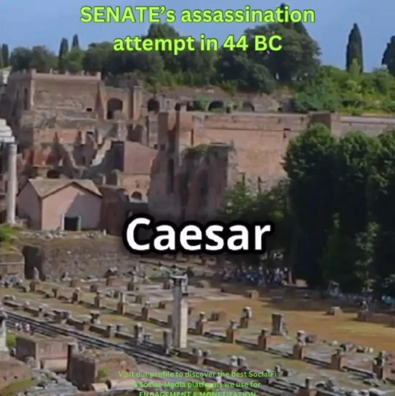What iF… JULIUS CAESAR escaped SENATE’s assassination attempt in 44 BC