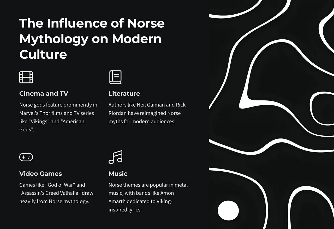 The Influence of Norse Mythology on Modern Culture