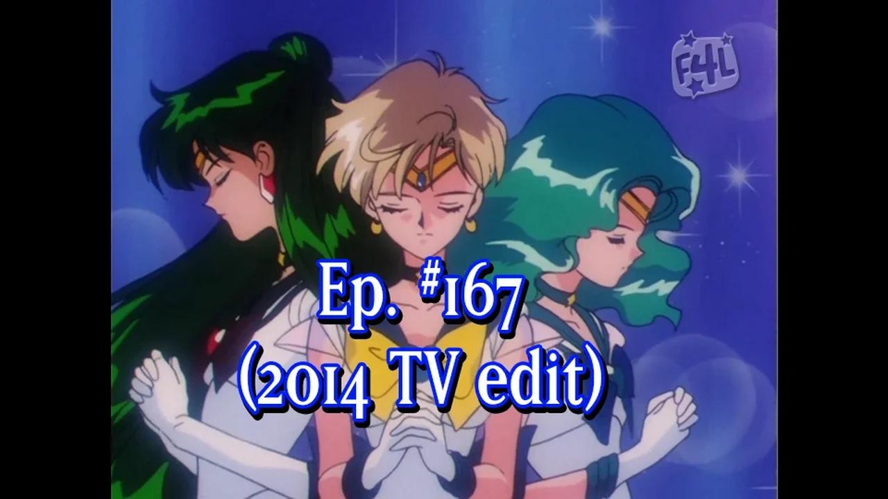 [F4L] Sailor Stars Ep. #167 "The Nightmare Returns" English Fandub (2014 TV Edit Ver.)