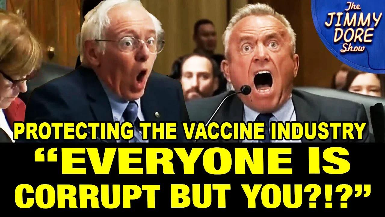 Screaming Match Between Bernie Sanders and Robert F. Kennedy - At ...