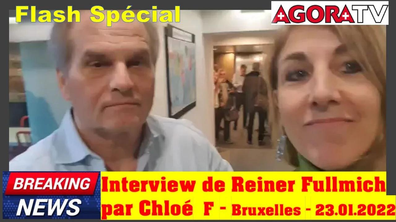 Flash Spécial du 23.01.2022 - Interview exclusive de Reiner Fullmich ...
