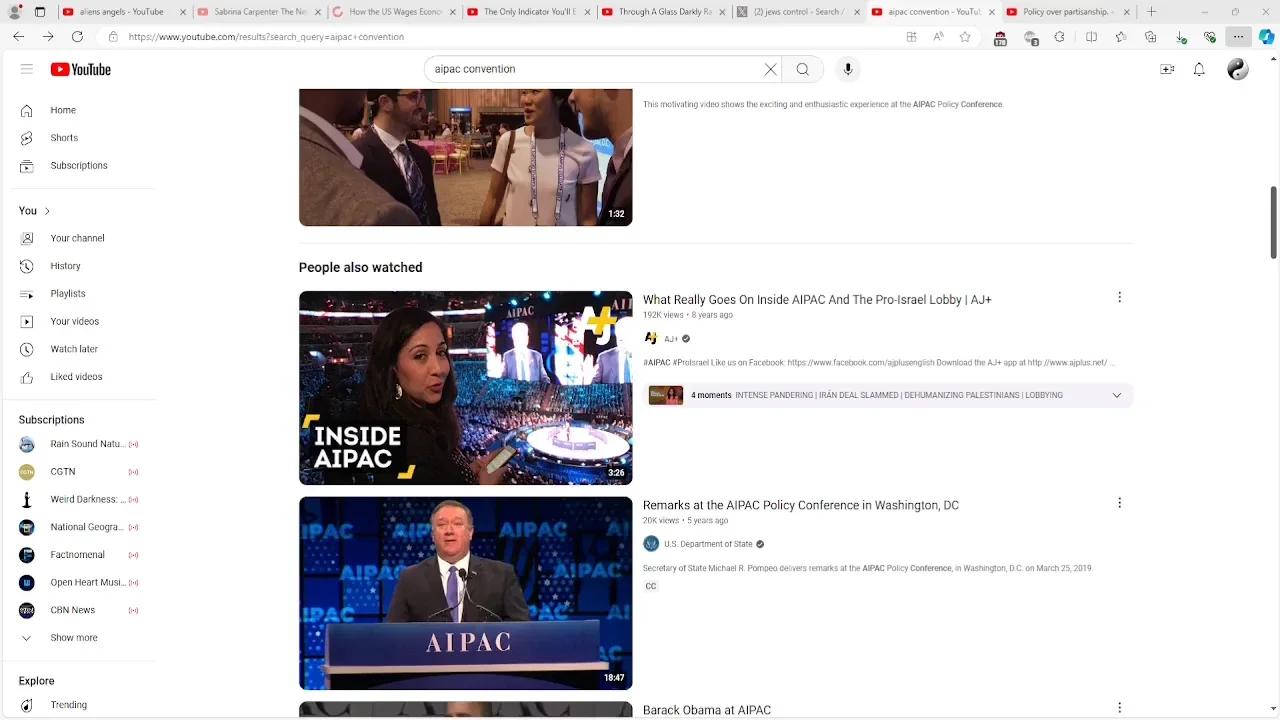 how aipac controls the us government