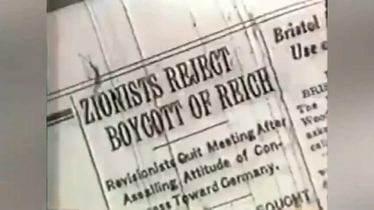 The Haavara Agreement Signed By Nazis and Zionists jews