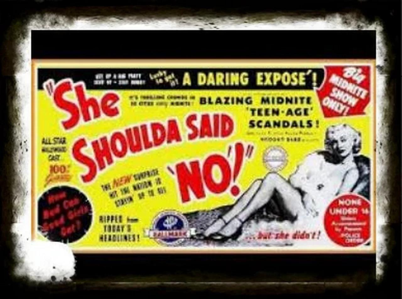 She Shoulda Said No 1949 | Vintage Exploitation Movies| Vintage Public ...