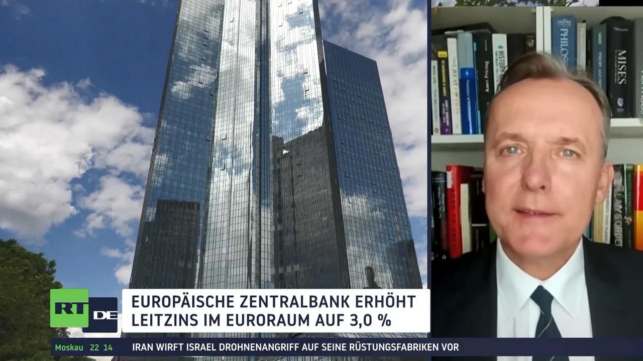 Ökonom: EZB hat mit Geldmengen-Schwemme Inflation erzeugt – Leitzins ...