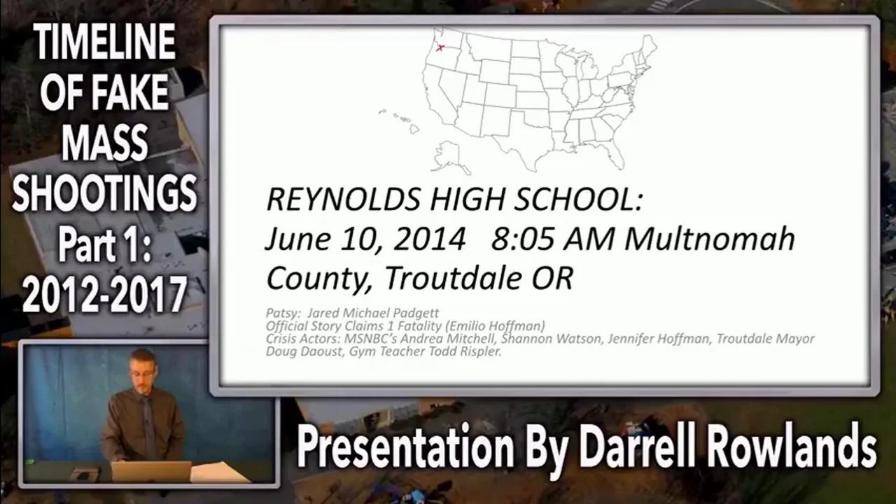 A Timeline of 13 Fake Mass Shootings: Reynolds High School 2014 (part 4)