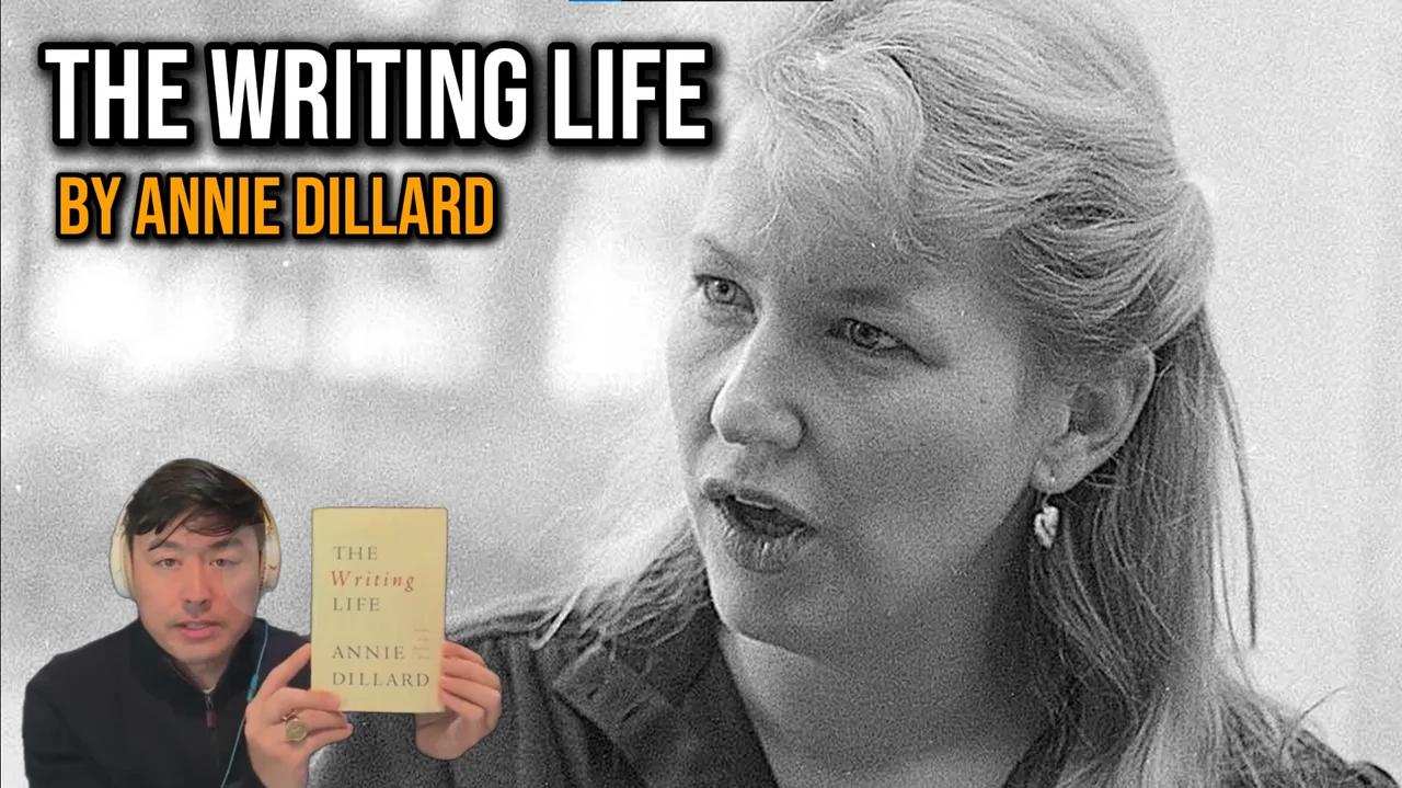 The Writing Life by Annie Dillard #writing