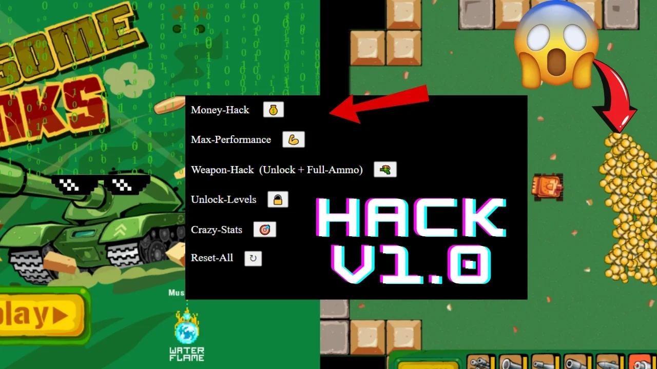Awesome Tanks - Hack v1.0