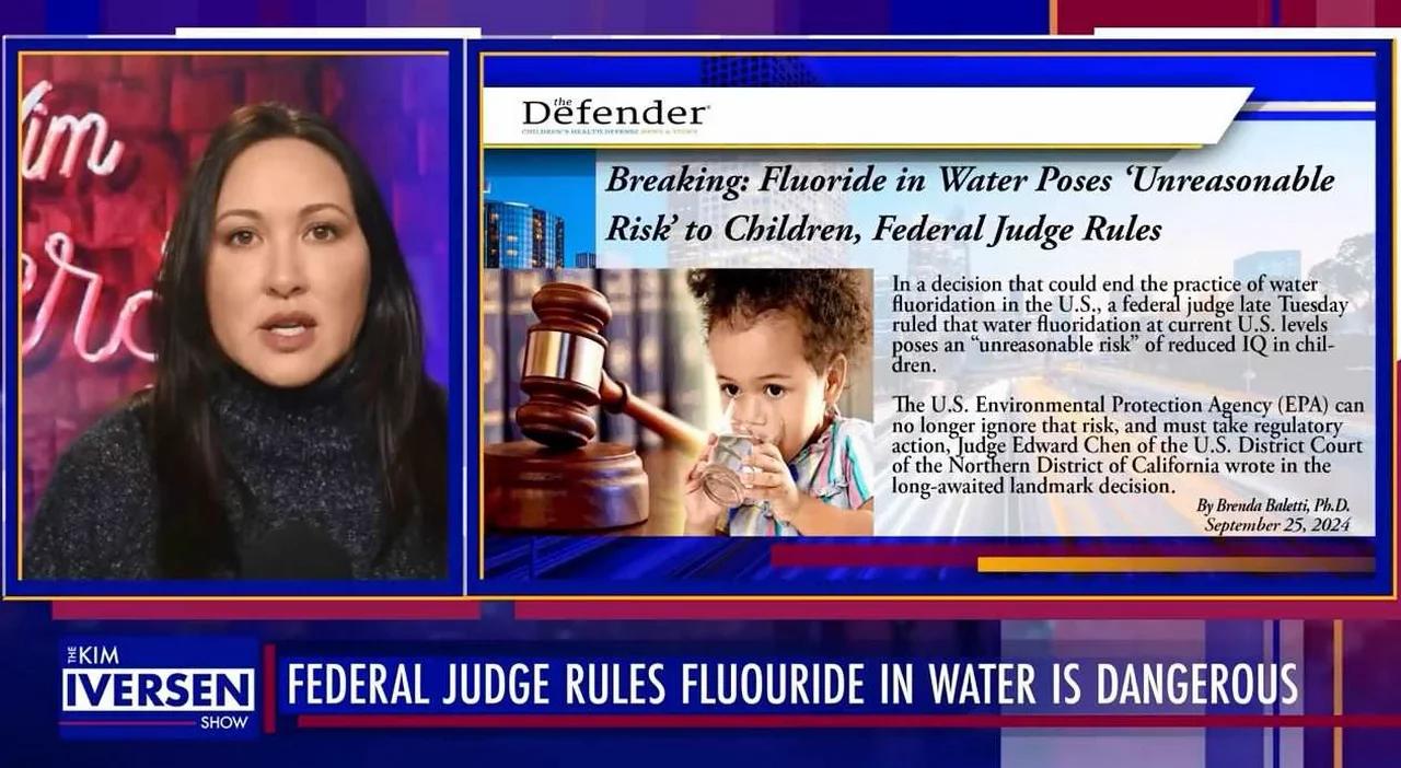 Federal Judge Rules Fluoride In Drinking Water is Unsafe kimiversen