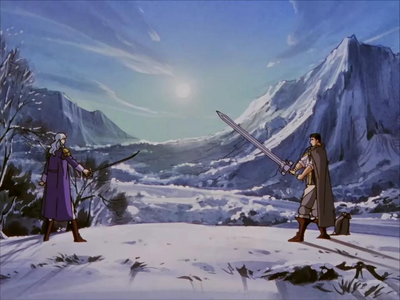 Berserk 1997 : Duel Griffith vs Guts