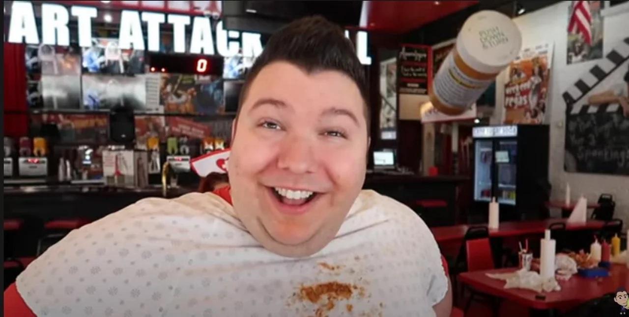 MUKBANG Heart Attack Grill • 20,000 Calorie Burger