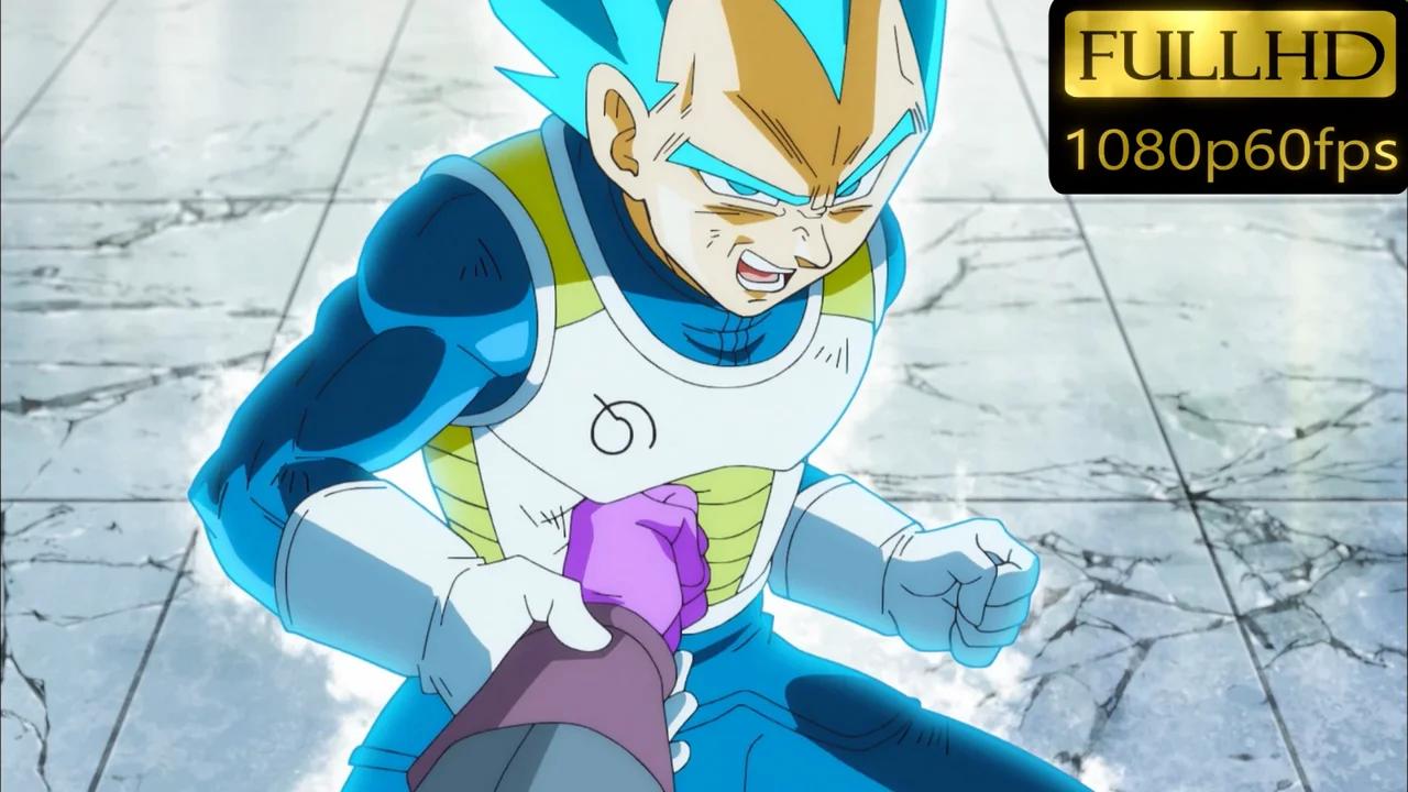 Vegeta vs Hit ENG DUB [1080p60fps] (Bruce faulconer Score)