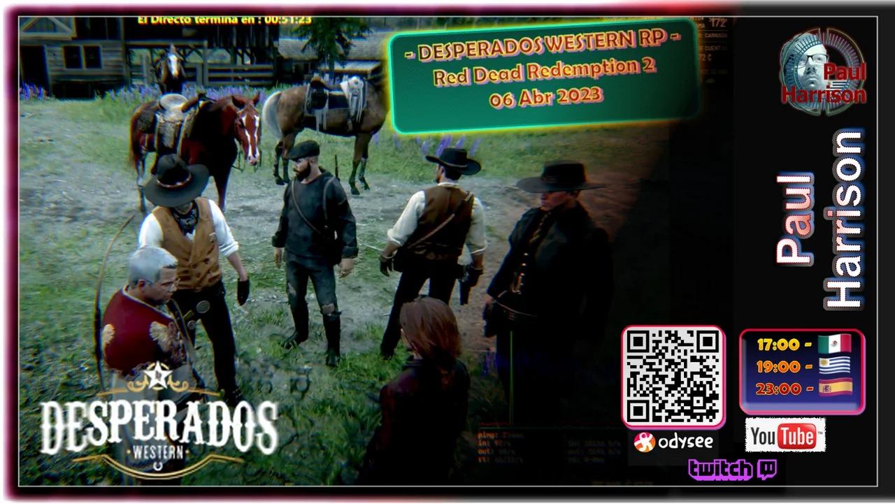 🔞 [DESPERADOS Western RP] 🌎 .!! (Red Dead Redemption 2 - RP) - 🌄 T2023.