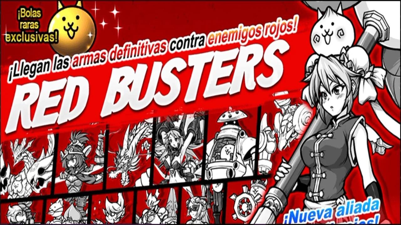 The Battle Cats- Abriendo capsulas - Red Busters