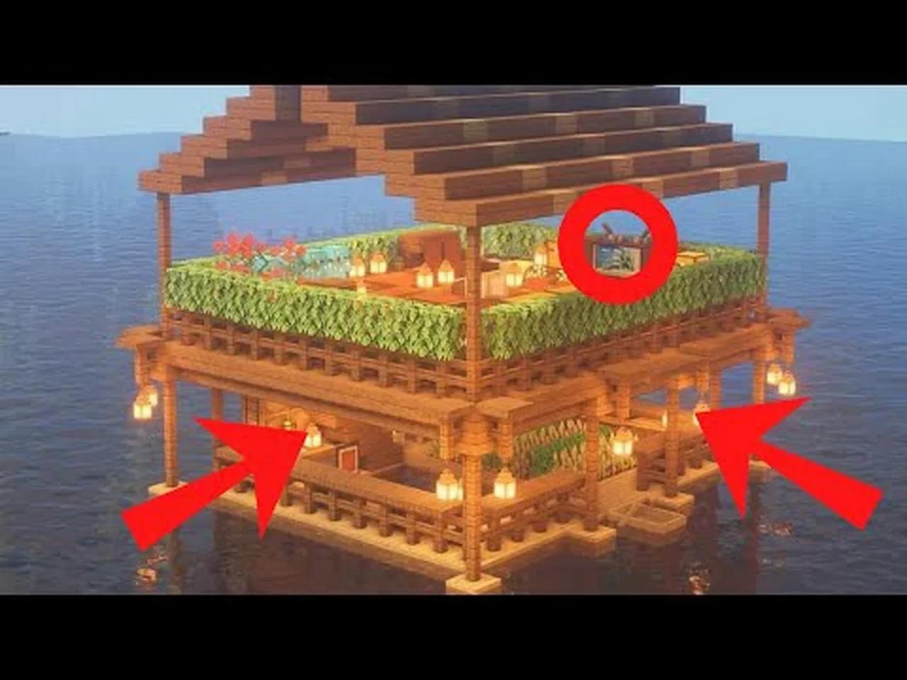 Jak Postavit Dům Na VodĚ Jak Postavit Dům V Minecraftu Stavby V