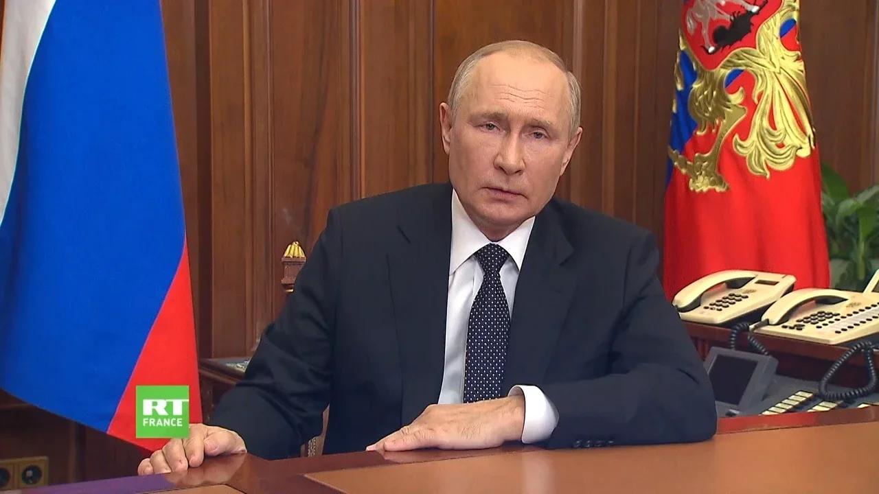 Opération militaire en Ukraine : Vladimir Poutine annonce une ...