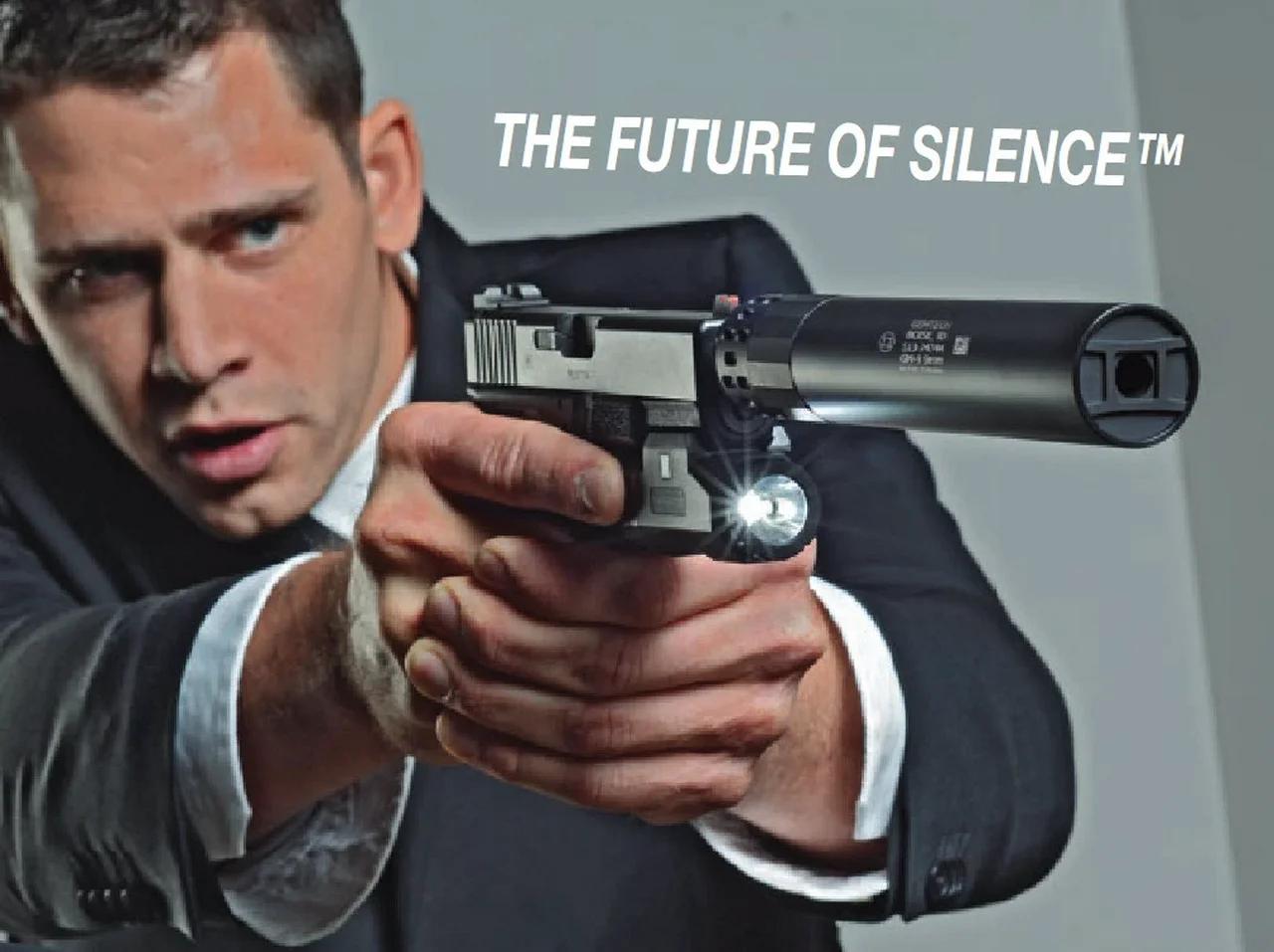 22LR Not-a-Glock Asymmetric suppressor