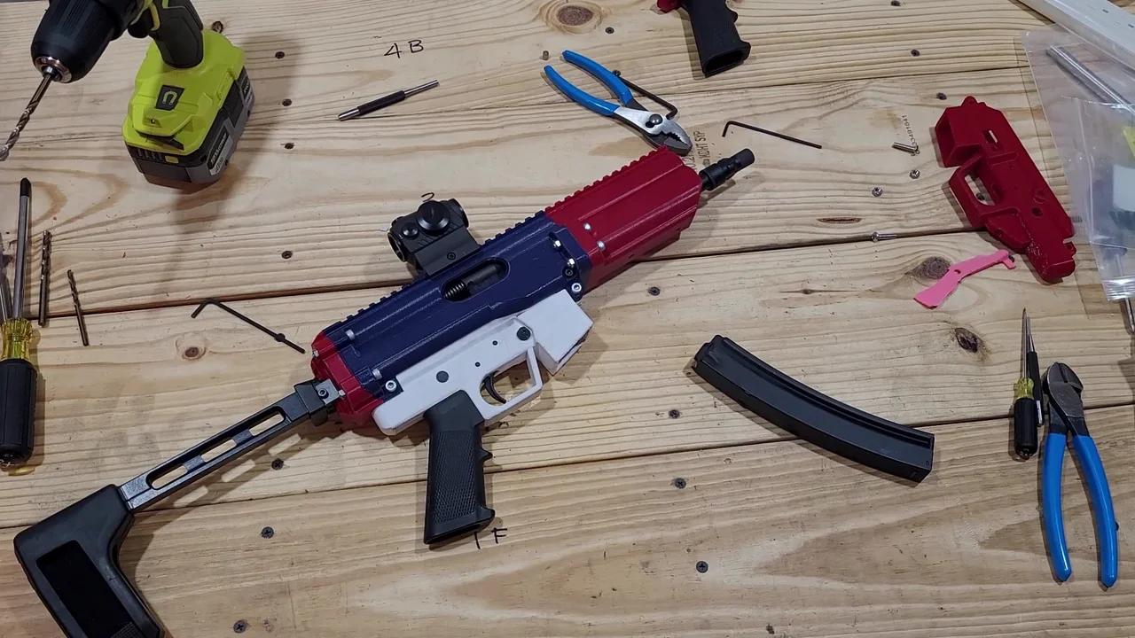 How to Build Your KF-5 - 3D Printed MP5!