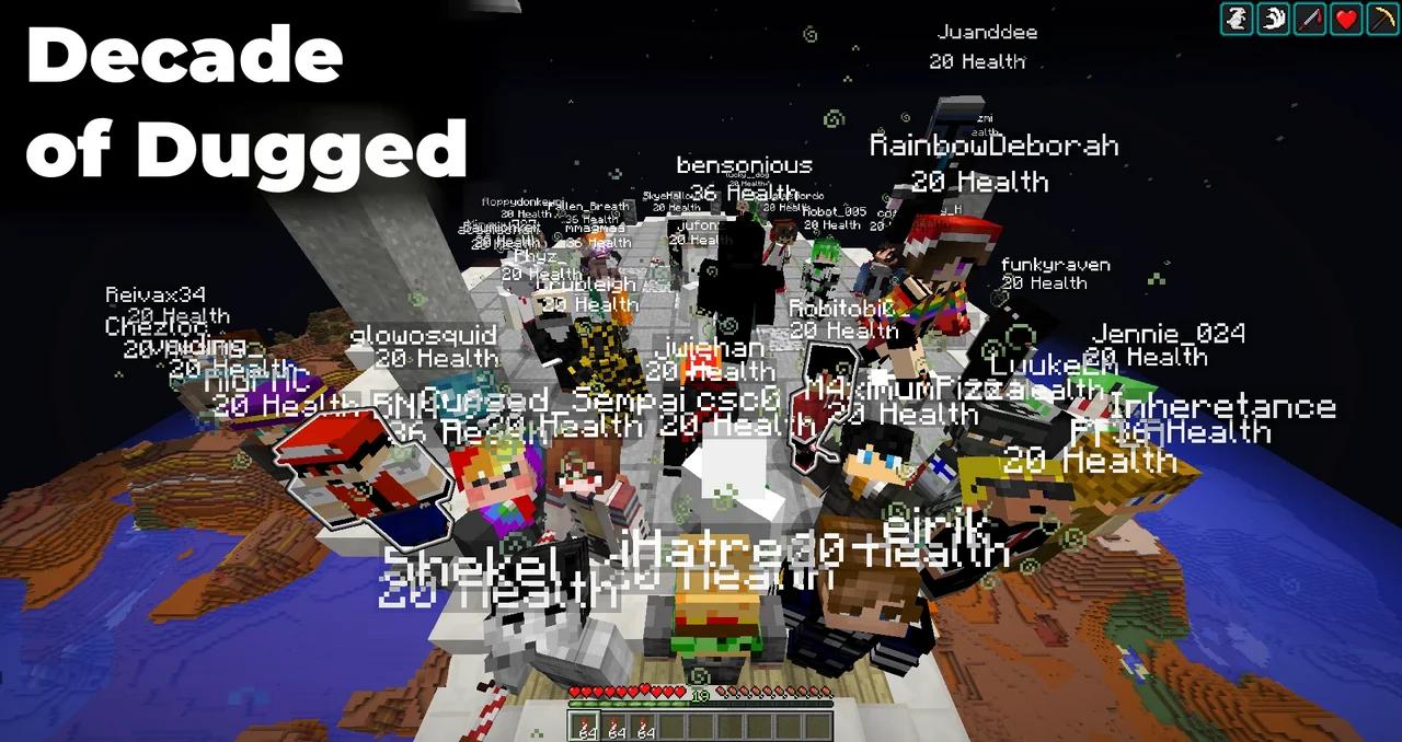 Dugged 10 Year Anniversary Open Tour | Minecraft JE 1.12.2