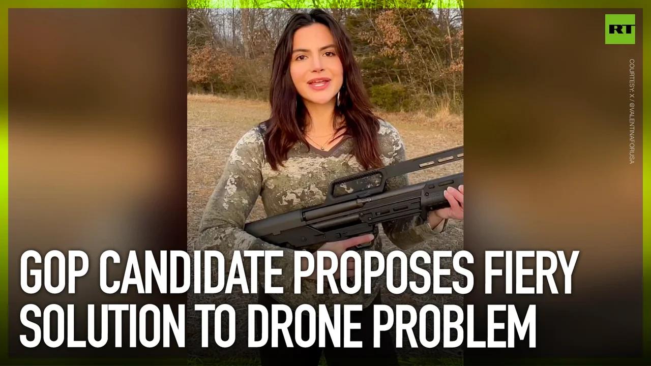 GOP candidate proposes fiery solution to drone problem